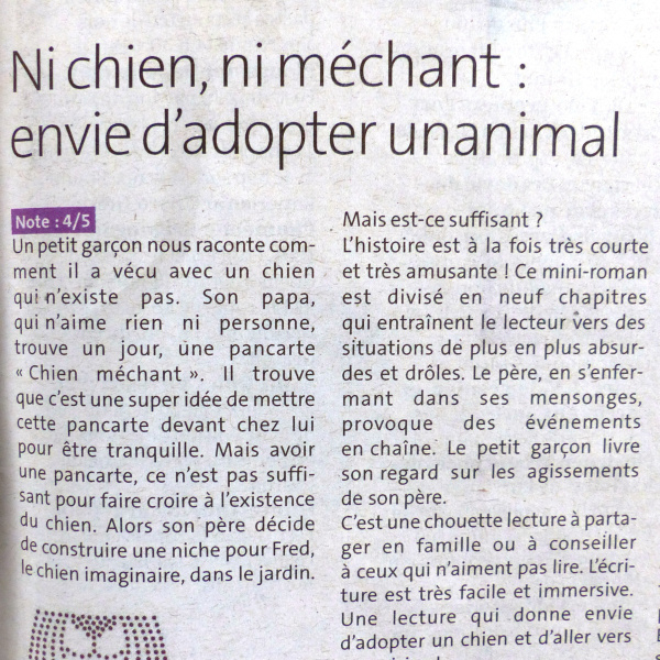 La critique de Chloé, Inès et Owen dans le Télégramme - Unité d ...