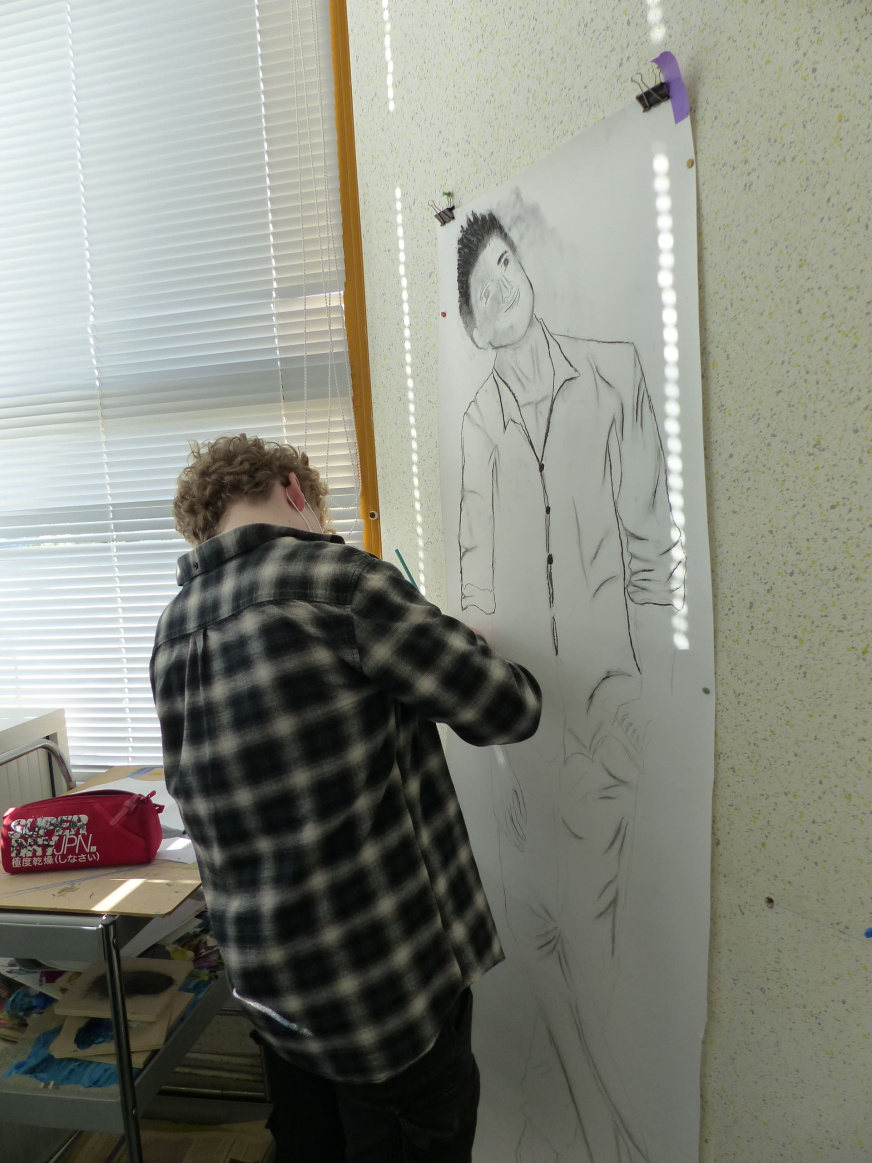 Atelier « à la manière d'Ernest Pignon-Ernest » Etape N°2 - Unité d ...